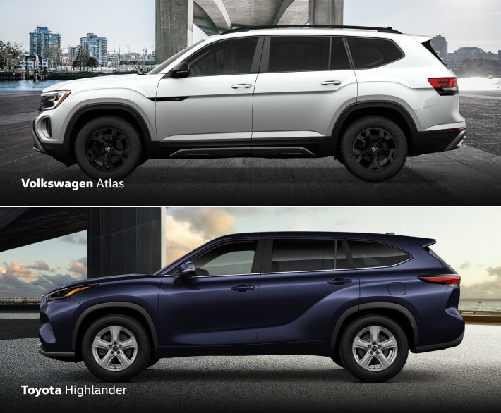 Vw Atlas Vs Toyota Highlander
